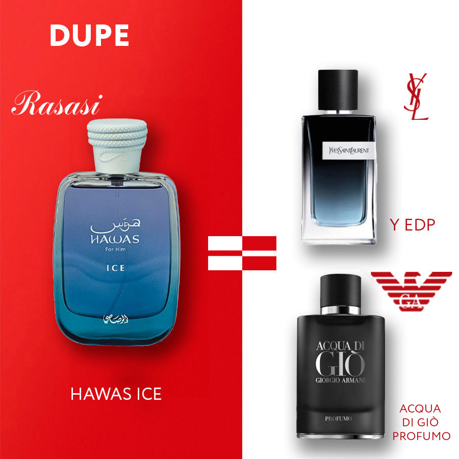 Hombre - Rasasi Hawas Ice 100 ml Edp – Class perfumerías